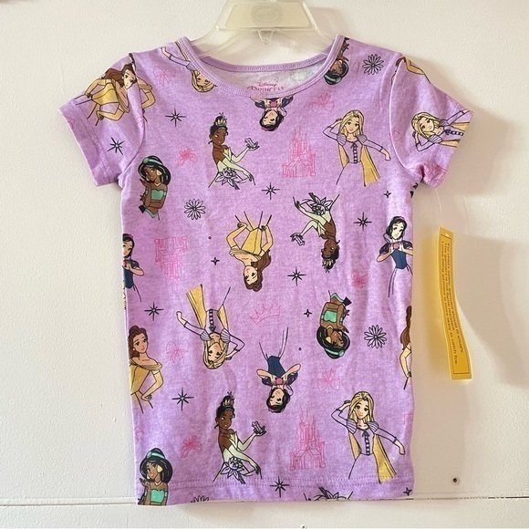 Disney | Pajamas | Disney Princess Pajama Top Size Jasminerapunzelsnow ...